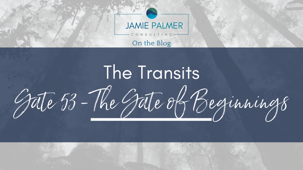 Human Design Transits - Gate 53 - The Gate of Beginnings- Development ...