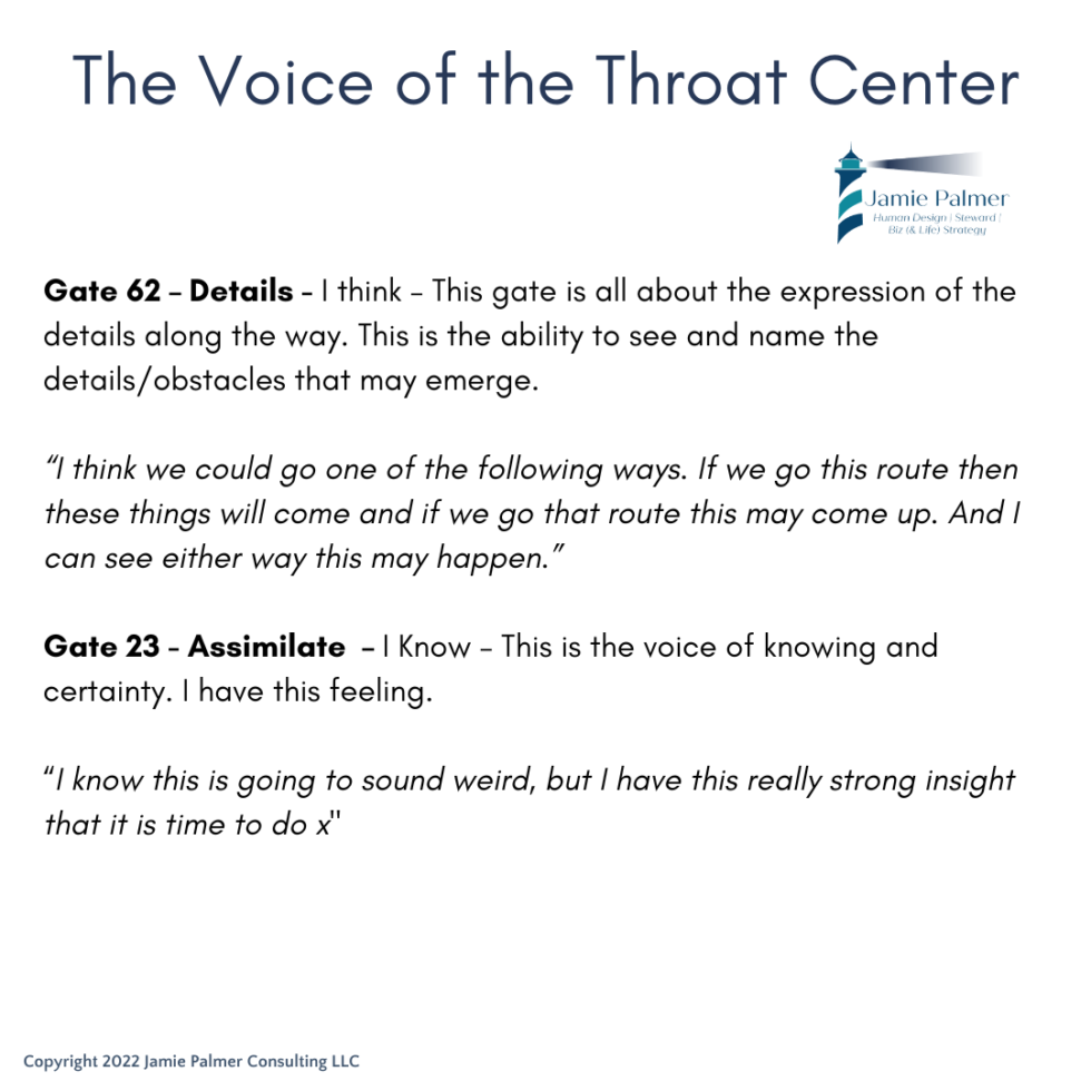 Human Design Throat Center - What is the throat Center?