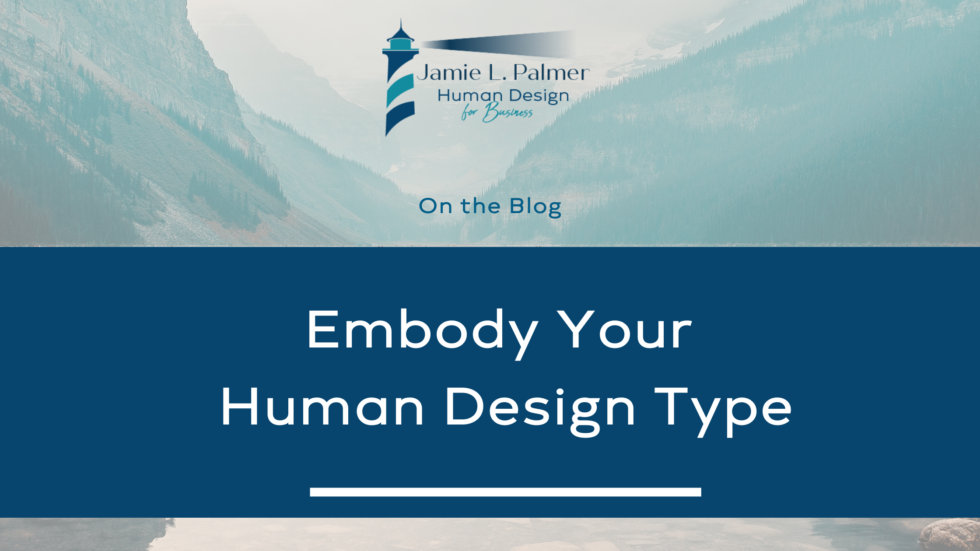 Human Design Business Coach & Strategist Jamie Palmer