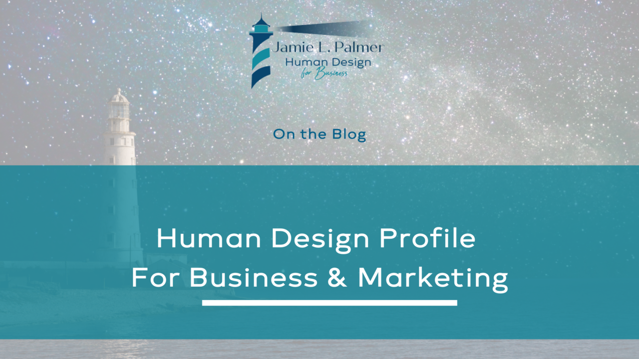 Human Design Business Coach & Strategist Jamie Palmer